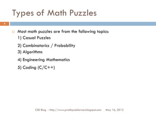 Art of Puzzle Solving | PDF