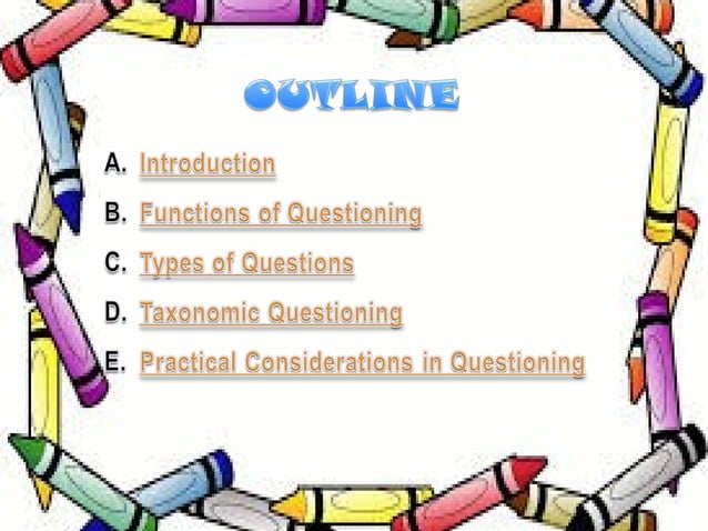 Art of Questioning | PPT