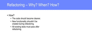 Art of refactoring - Code Smells and Microservices Antipatterns | PPT