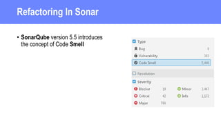 Art of refactoring - Code Smells and Microservices Antipatterns | PPT