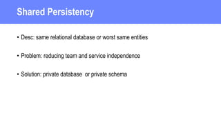 Art of refactoring - Code Smells and Microservices Antipatterns | PPT