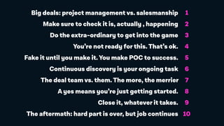 The art of sales by Luca Bovone | PPT