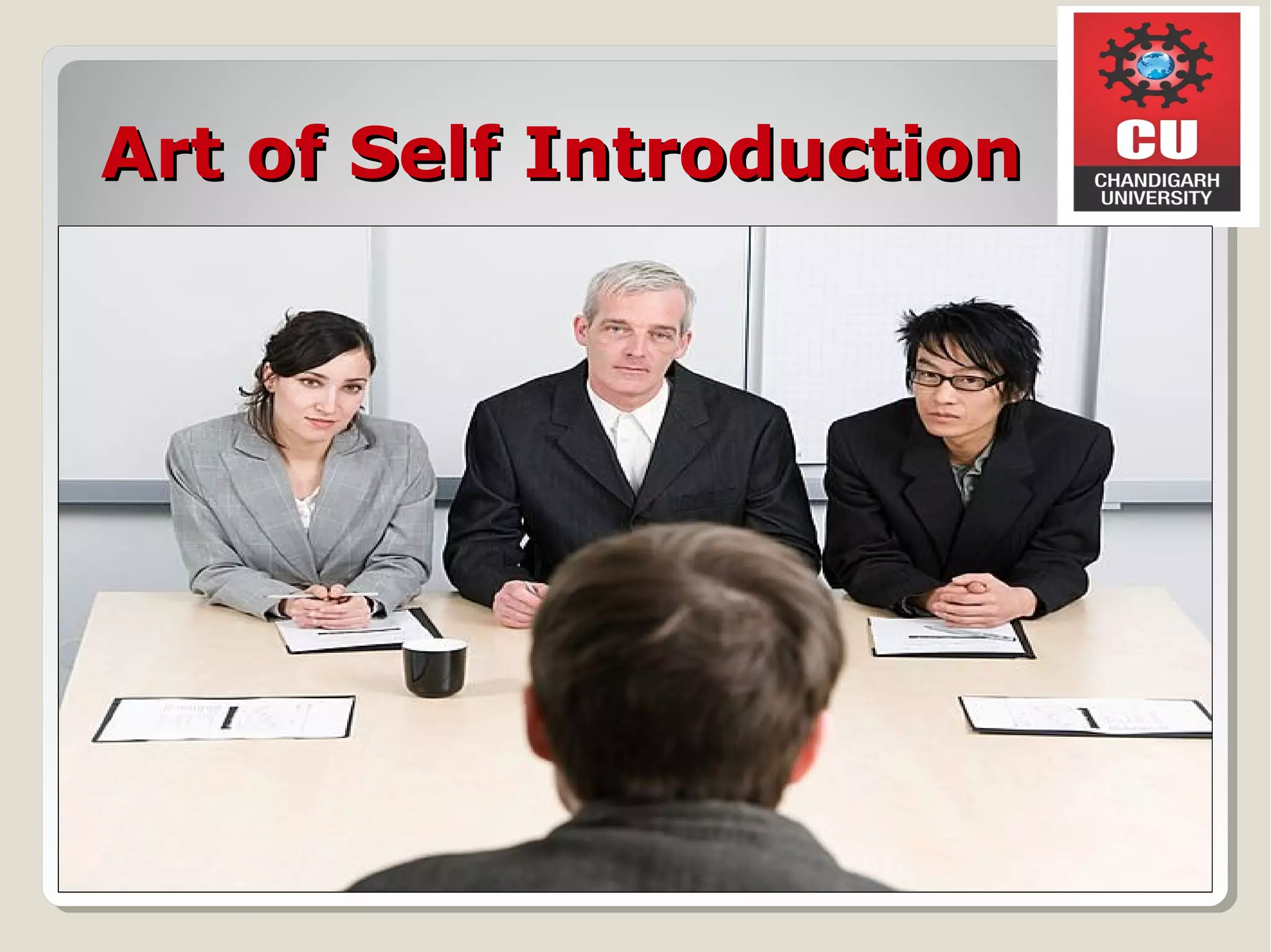 Art of self_introduction | PPT