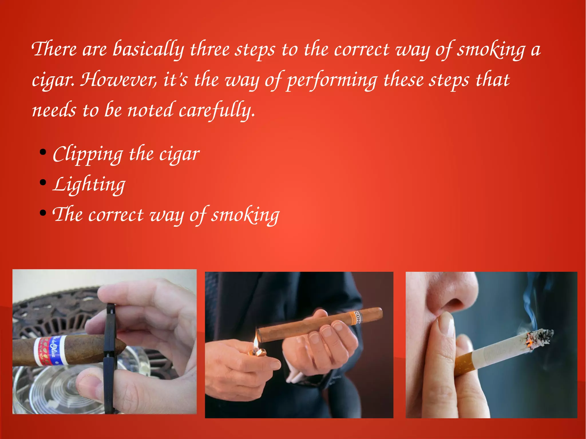 Art of Smoking Cigars | ODP