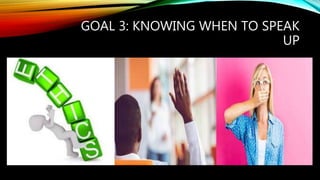 Art of speaking your mind | PPTX