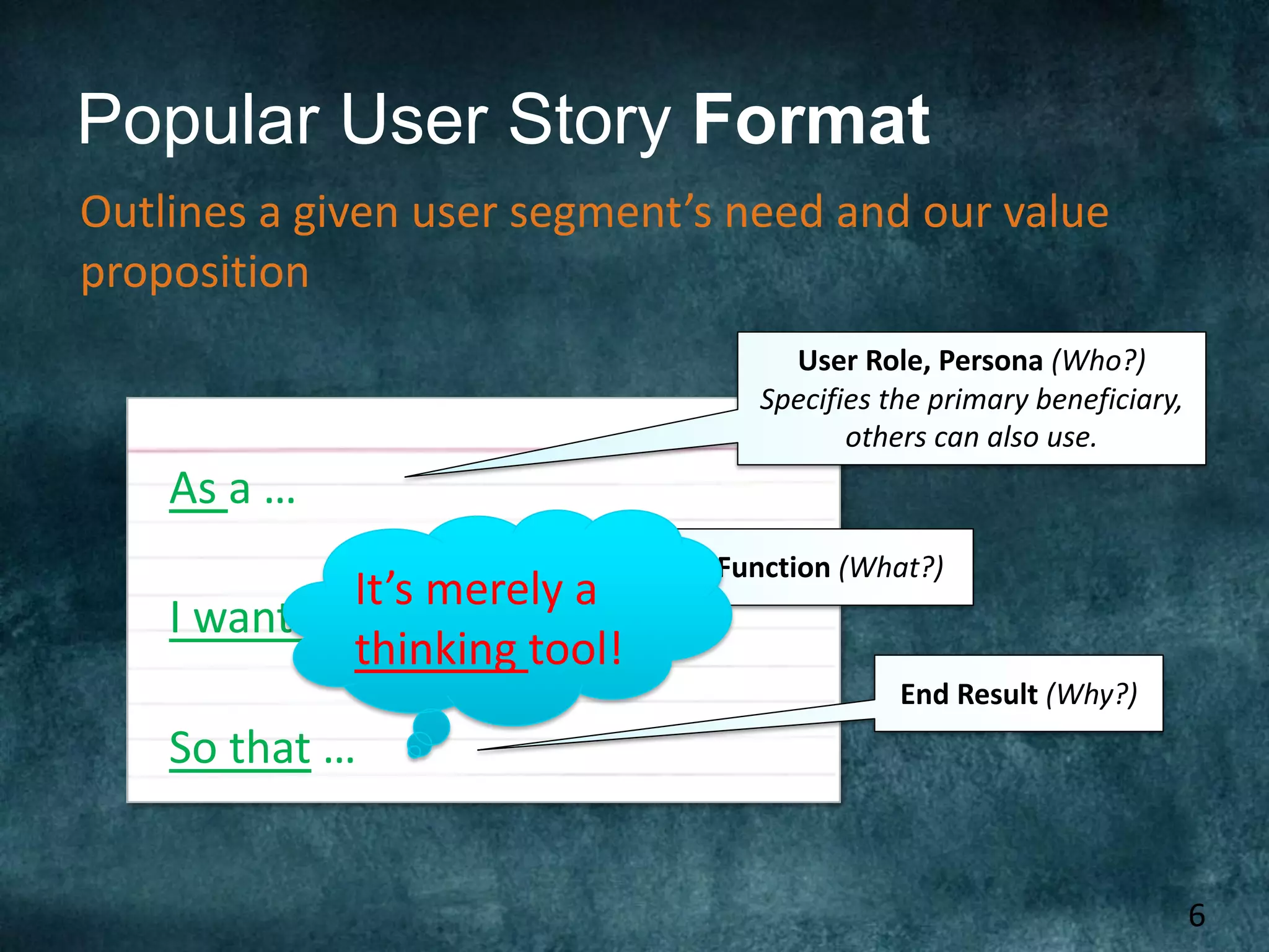 Agents of Agile: The Art of User Splitting Stories | PDF | Computer ...