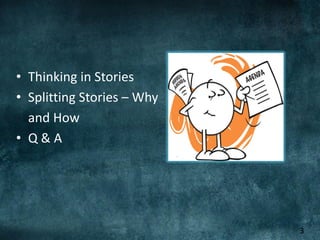 Agents of Agile: The Art of User Splitting Stories | PDF | Computer ...