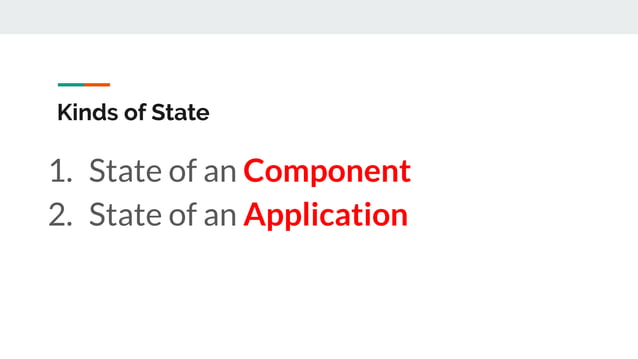 Art of state management in react | PDF