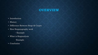 Art of Steganography | PPTX