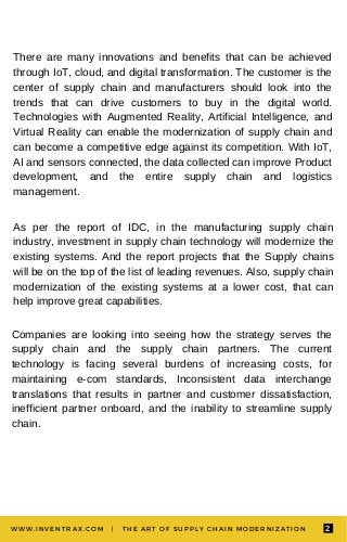 Art of Supply Chain Modernization