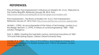 Art of the 19th century, post impressionism | PPTX