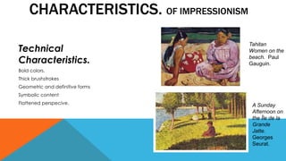 Art of the 19th century, post impressionism | PPTX