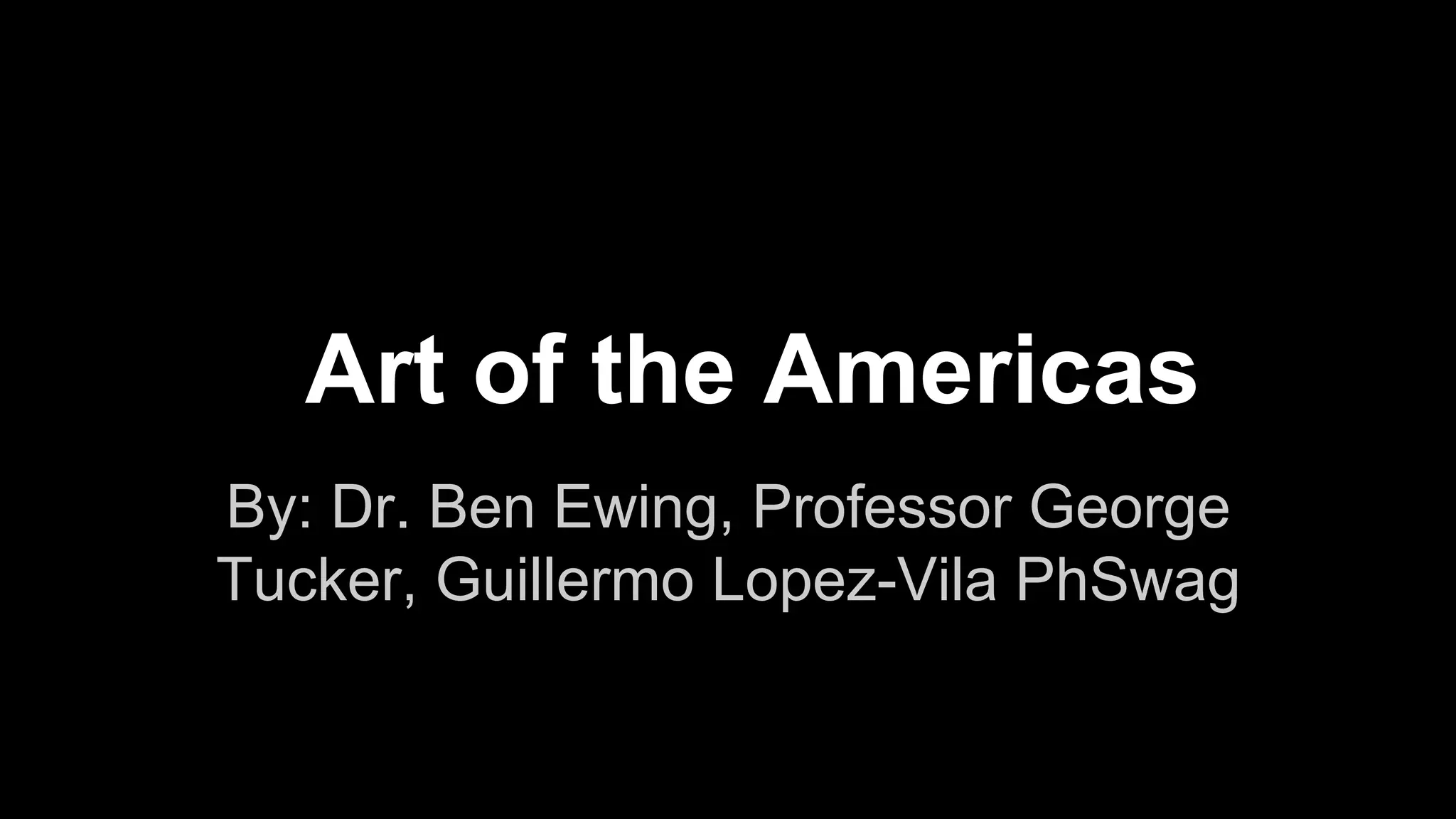 Art of the Americas APAH | PPT