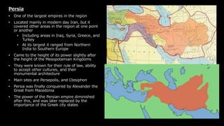 Art of The Ancient Near East - Mesopotamia and Persia | PPTX