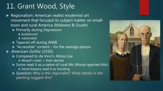 HUM16: Arts & Ideas Art of the Great Depression | PPTX