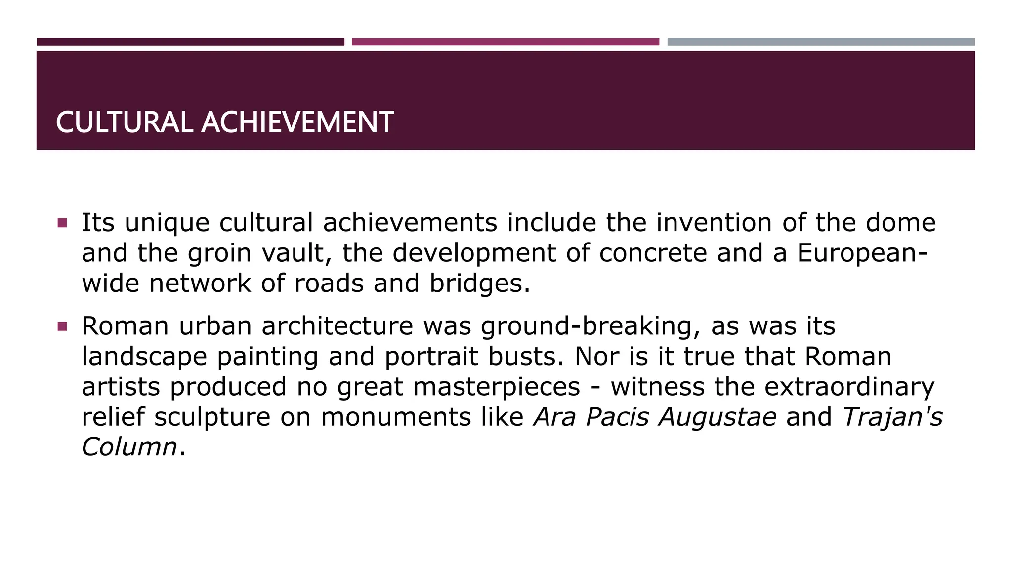 art of the roman empire.pptx about its. | PPT