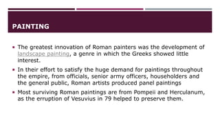 art of the roman empire.pptx about its. | PPT