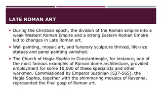 art of the roman empire.pptx about its. | PPTX
