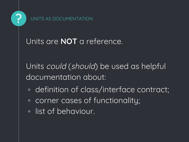 Art of unit testing: how to do it right | PPT