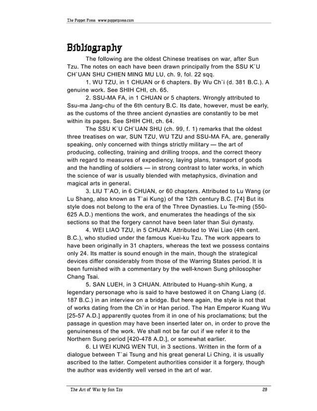 Art of war by sun tzu | PDF