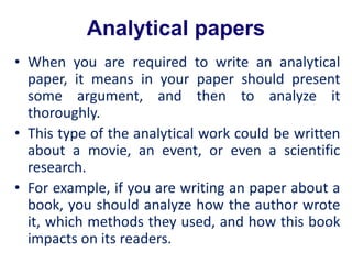 Art of writing research article | PPTX