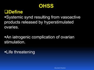 An OHSS – Free Clinic | PDF