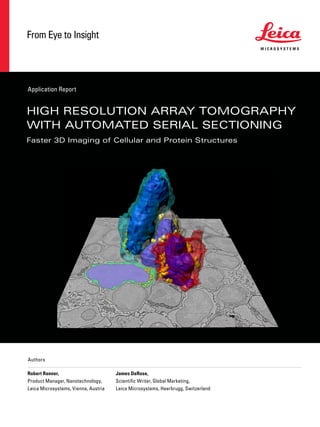 Leica ARTOS 3D serial sectioning | PDF