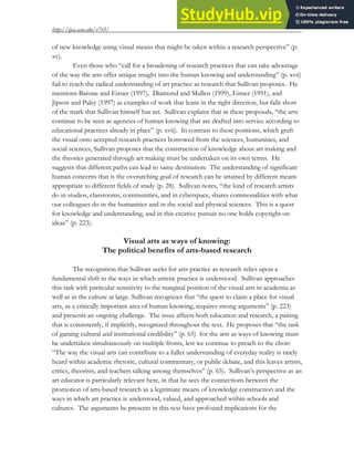 Art Practice As Research A Review Essay | PDF