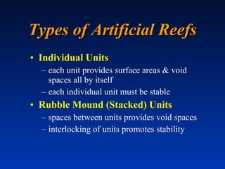 Artificial Reef 2001 Anglers Club | PPT