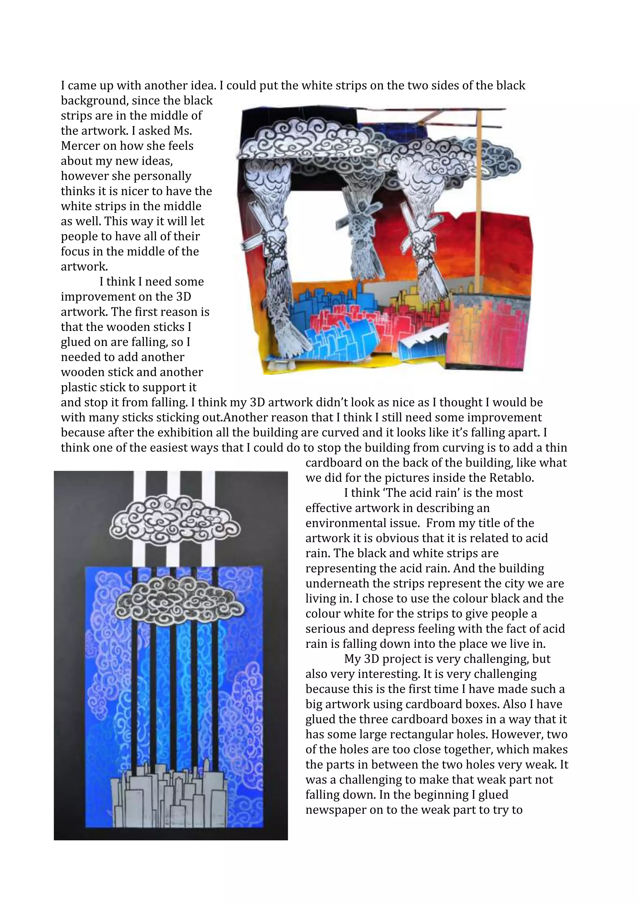 Art reflection – cloud | DOCX