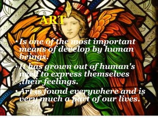 Art,religion and life | PPTX