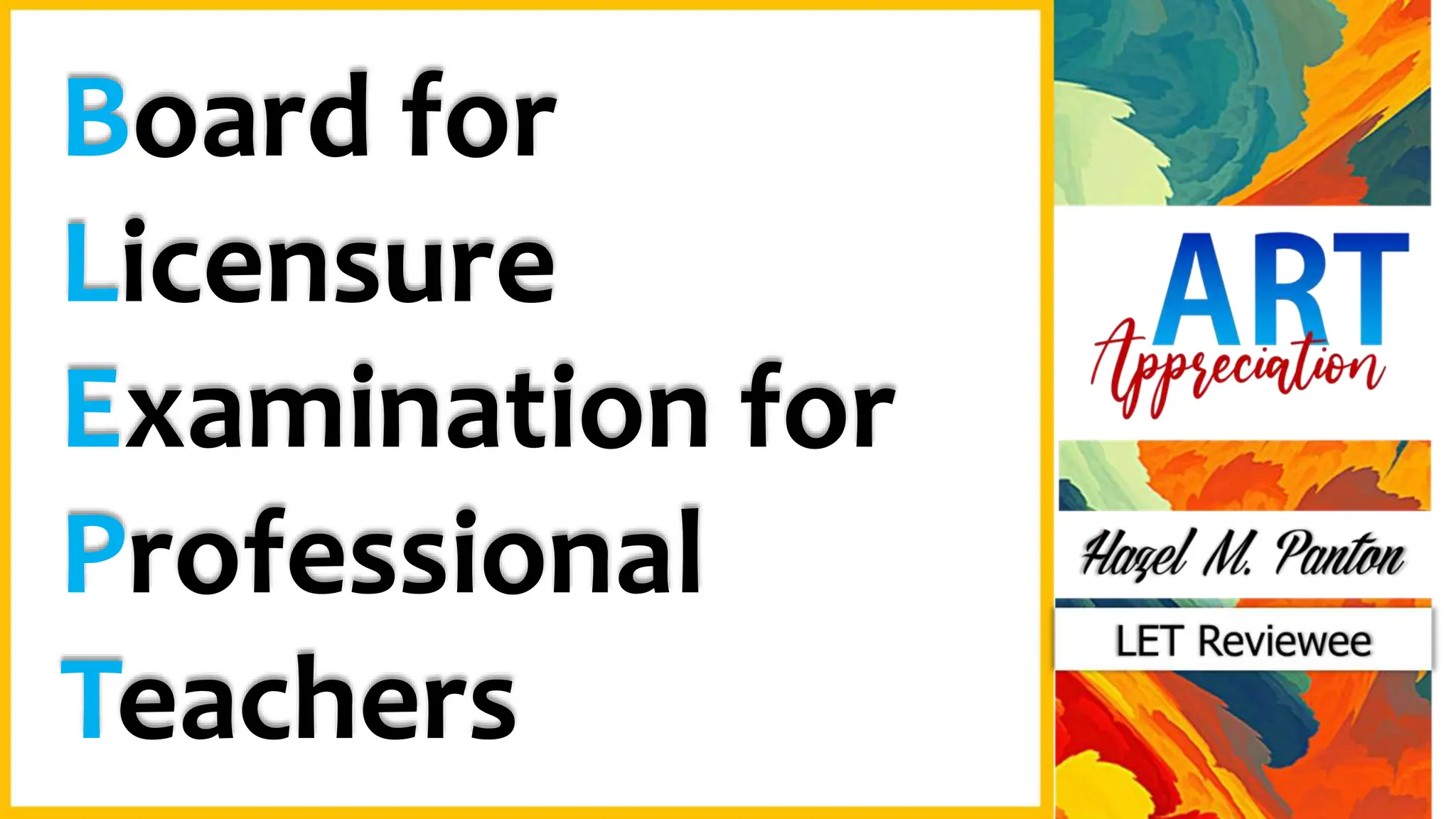 ART EDUCATION (REVIEW) for let examination.pptx