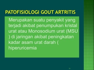 Artritis gout | PPTX