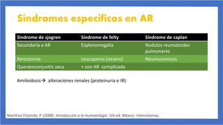 Artritis reumatoide | PPTX
