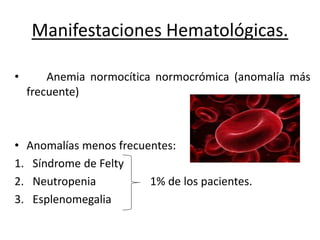 Artritis reumatoide | PPSX