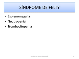Artritis Reumatoide | PPTX