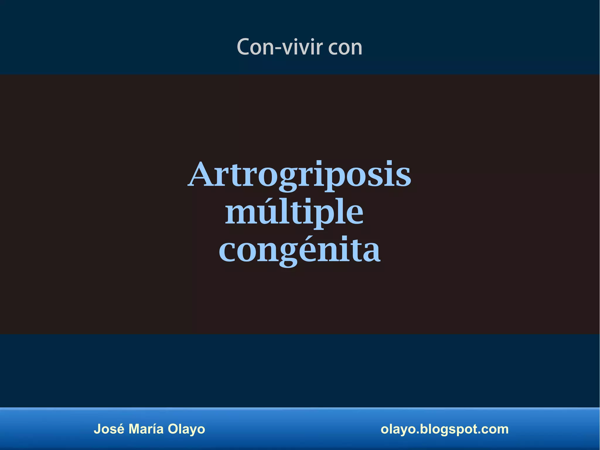 Artrogriposis múltiple congénita. | PDF | Bone and Joint Conditions ...