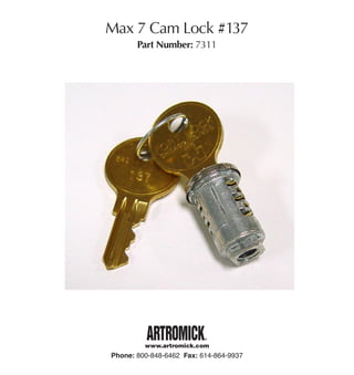 Artromick Artro Lock Parts for Hospital Computing Solutions | PDF