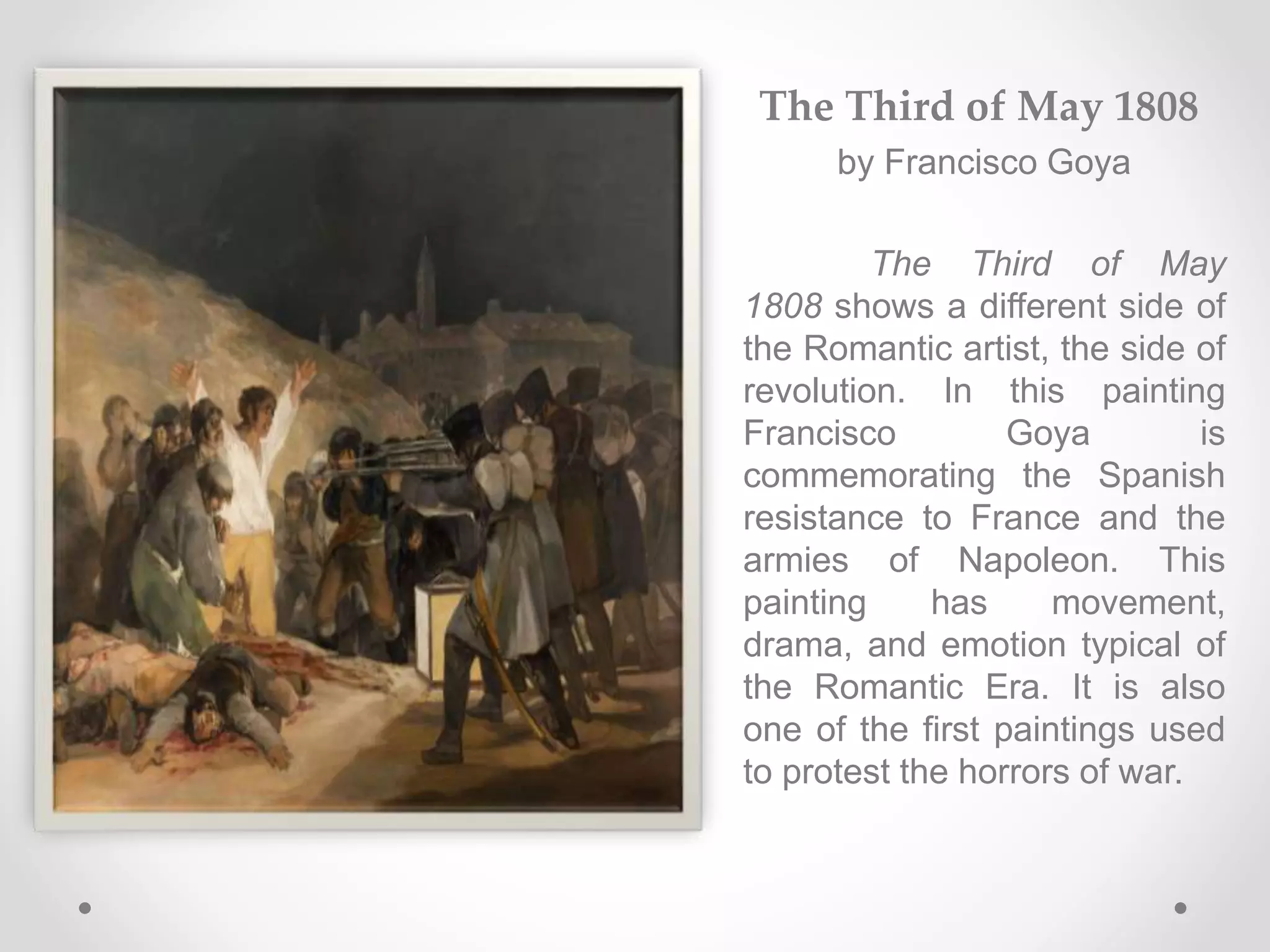 Romantic Period: Art | PPTX