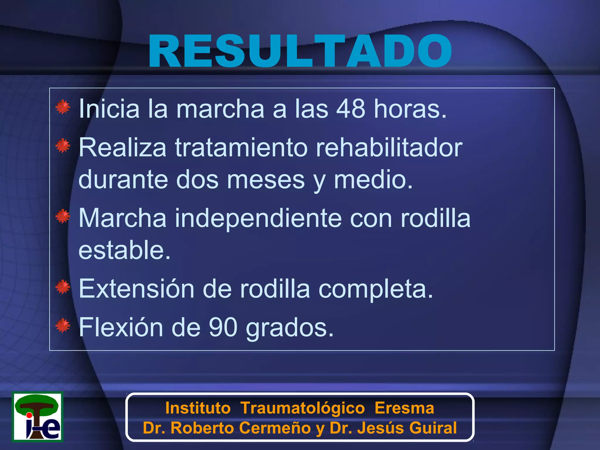 Artrosis de rodilla por genu valgo | PPT