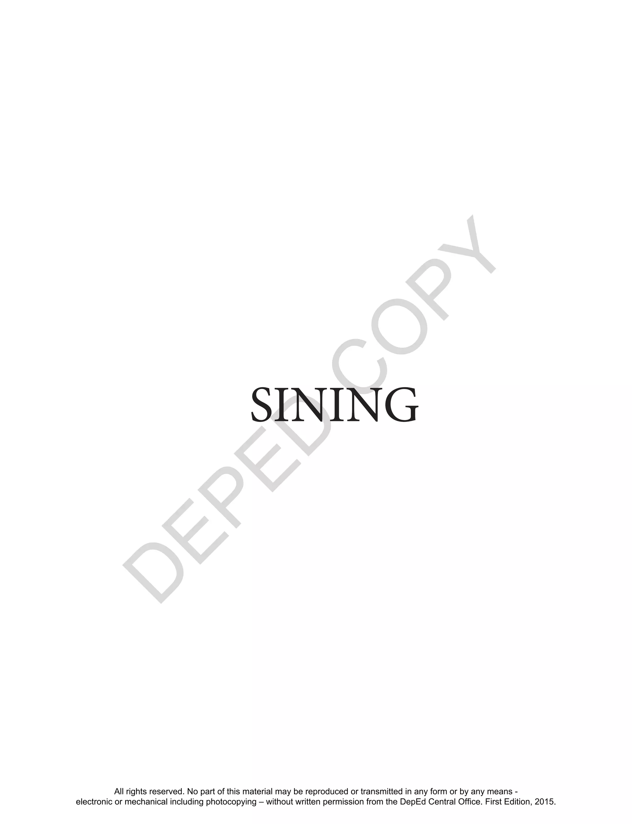 K TO 12 GRADE 4 LEARNER’S MATERIAL IN ARTS (Q1-Q4) | PDF