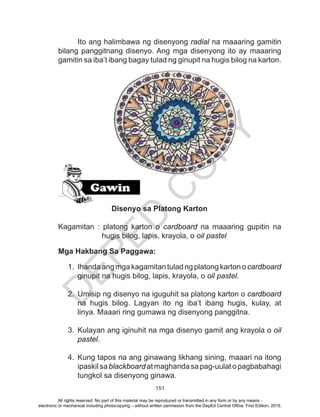 K TO 12 GRADE 4 LEARNER’S MATERIAL IN ARTS (Q1-Q4) | PDF