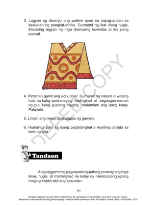 K TO 12 GRADE 4 LEARNER’S MATERIAL IN ARTS (Q1-Q4) | PDF