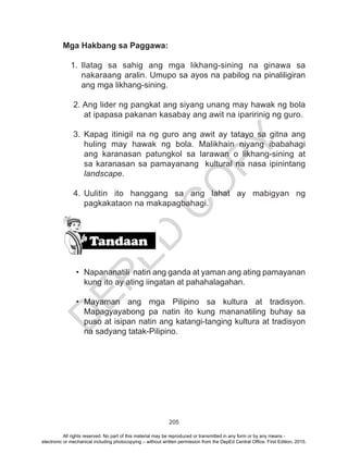K TO 12 GRADE 4 LEARNER’S MATERIAL IN ARTS (Q1-Q4) | PDF