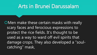 Brunei Darussalam Fine Arts & Design | PPTX