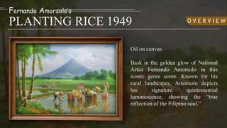 Planting Rice By Fernando Amorsolo