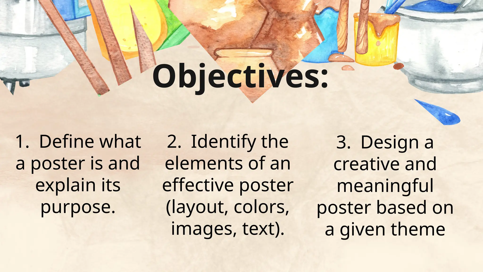 MAPEH 6 Arts - Elements of Good Poster.pptx