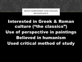 the renaissance art for grade 9 learners | PPTX