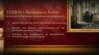 Arts of the Renaissance Period Quarter 2 | PDF