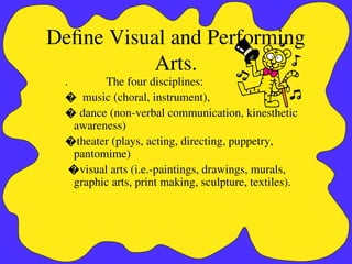 performing arts in arts appreciation presentation.ppt